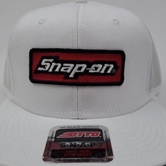 Accessories | Tech Mechanic Snap On Cap Hat Embroidered Patch Trucker ...